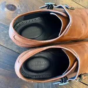 Cole Haan | Shoes | Cole Haan Grand Os Mens 9 Warner Grand Monk Strap ...